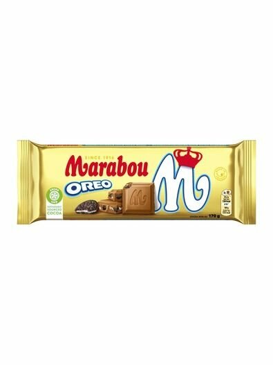 Шоколадная плитка Marabou OREO 170г
