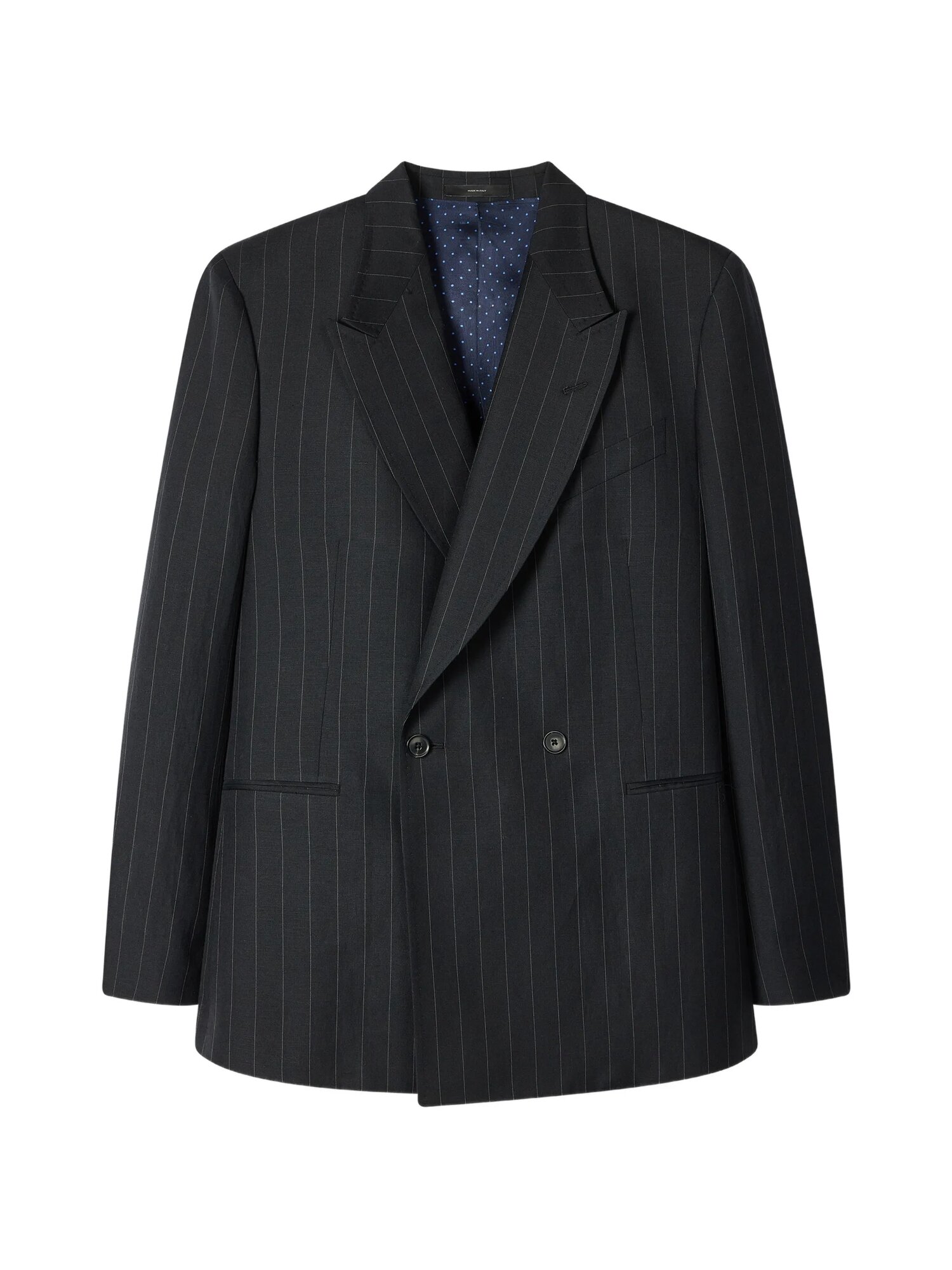 Пиджак Pinstripe double-breasted blazer