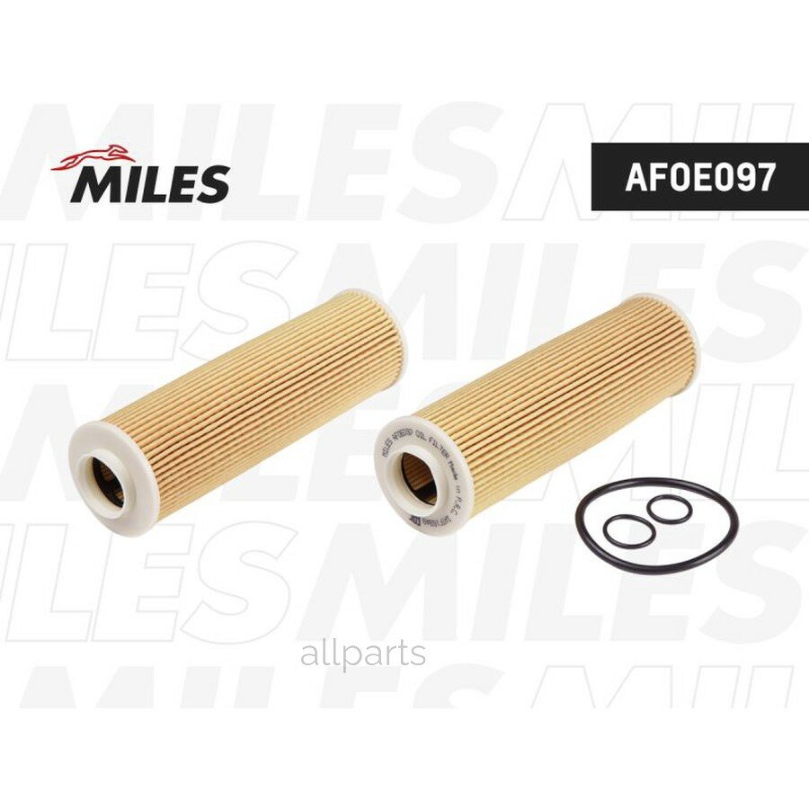 MILES AFOE097 Фильтр масляный MB W203/204/211/C209 1.6/1.8 Kompressor/SPRINTER (906) 1.8