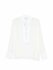Блуза Rame Tie-fastening sheer blouse, размер 42, бежевый/белый