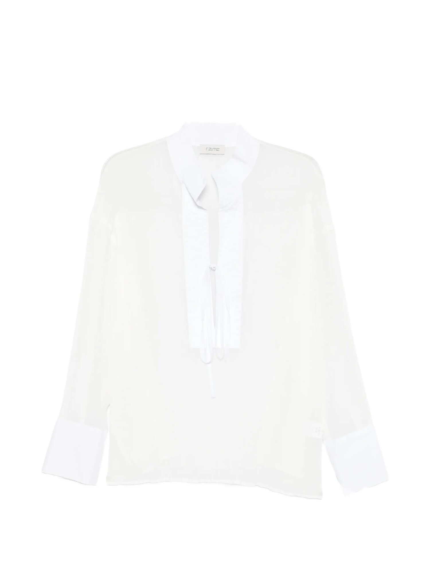 Блуза Tie-fastening sheer blouse