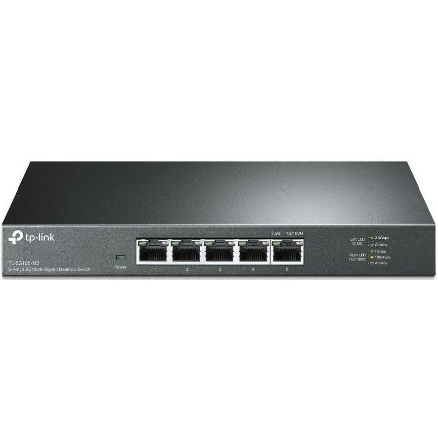 Коммутатор 5-портовый TP-Link TL-SG105-M2, 5x2.5Гбит/с
