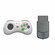 8BitDo M30 Bluetooth-контроллер белый с адаптером Saturn