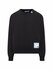 Свитер MAISON MIHARA YASUHIRO Instrumental logo-patch sweater, размер 50, , blac...