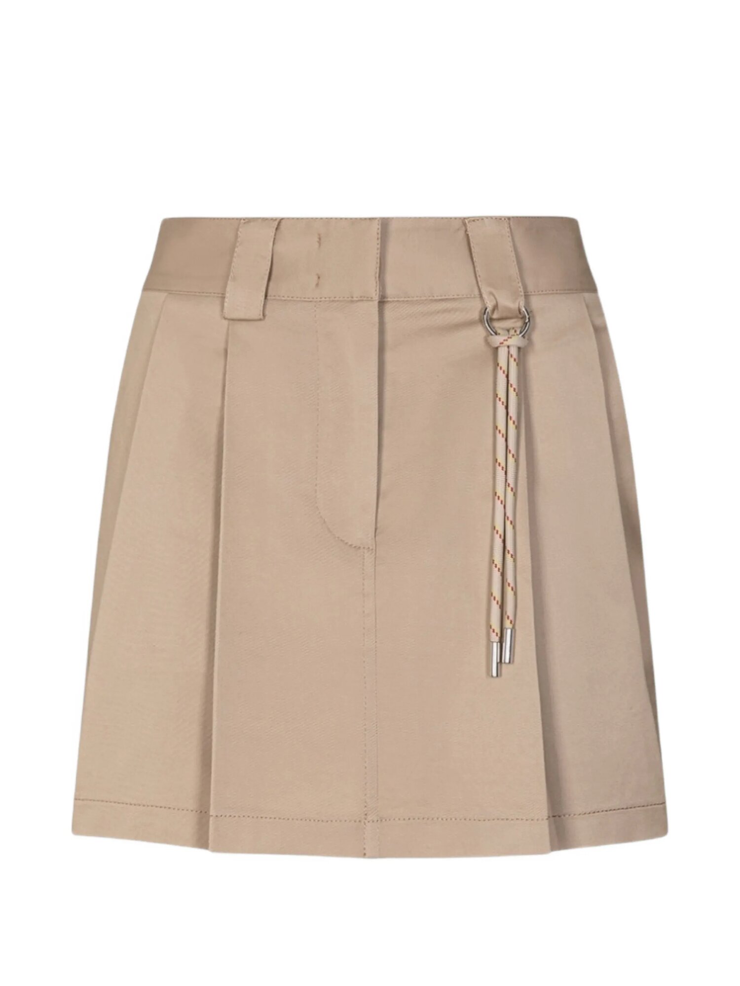 Юбка Pleated rope-detail mini skirt