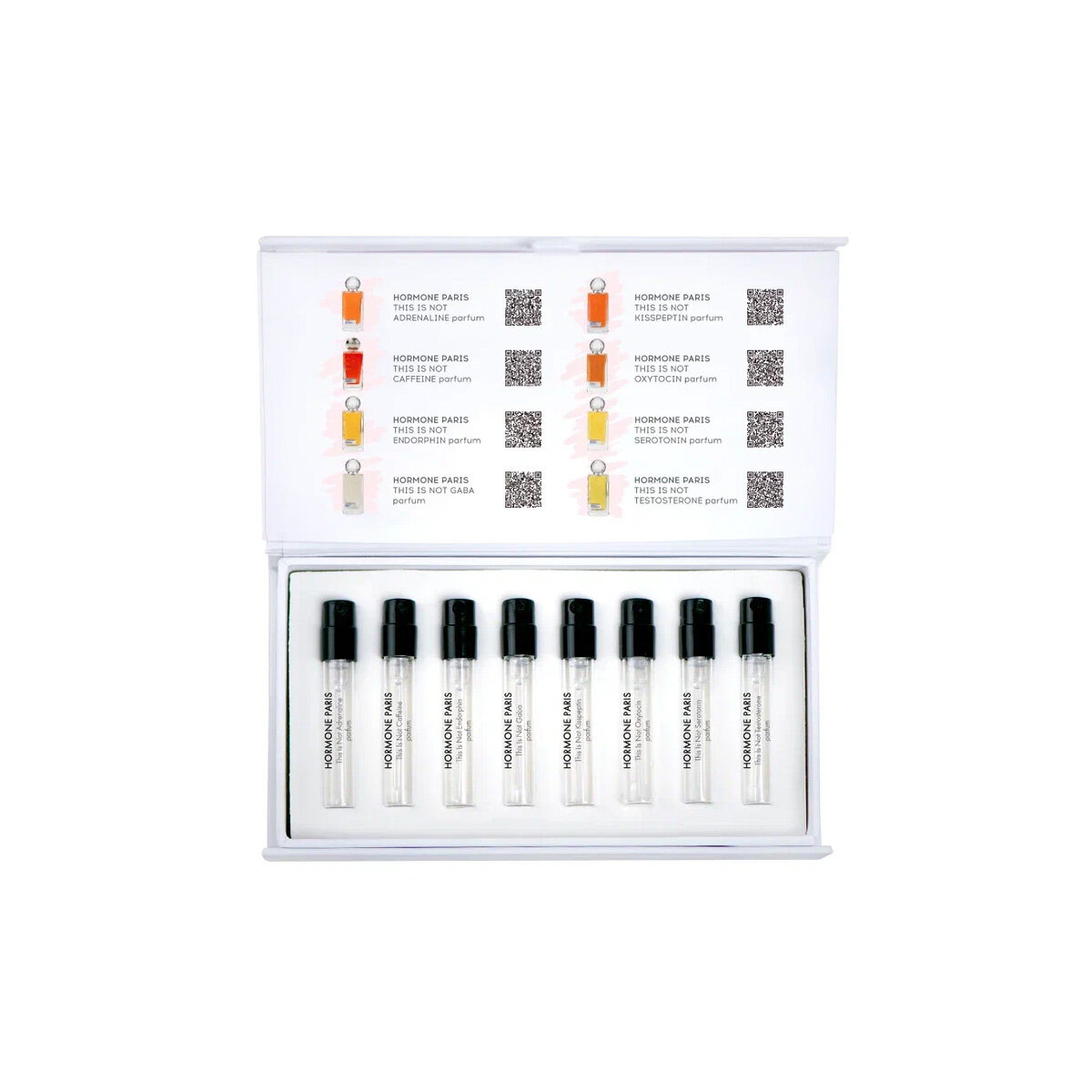 Парфюмерный набор AROMA Box "Hormone Paris", унисекс, 8 ароматов, по 1.5 мл