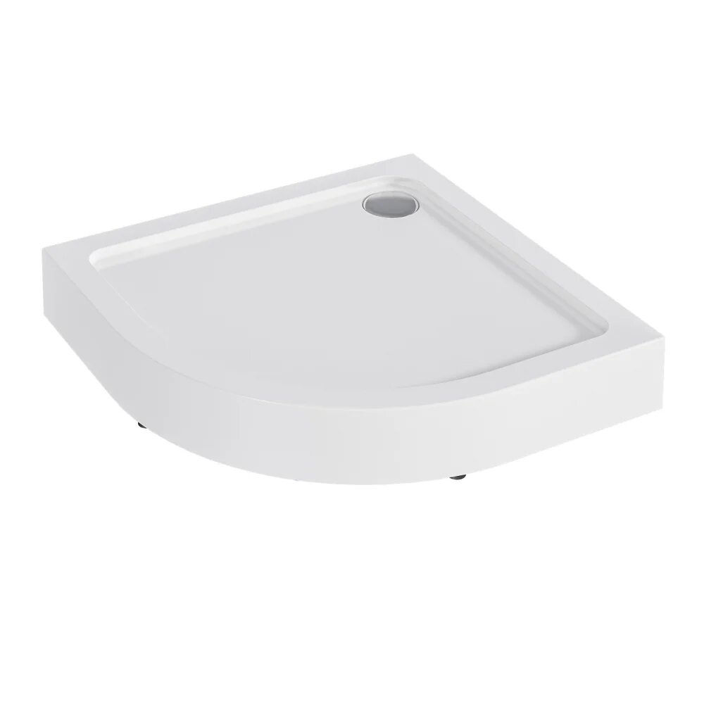 Поддон для душа 1MarKa Флэт (Flat) 90x90 см, акриловый, угловой, средний, российский