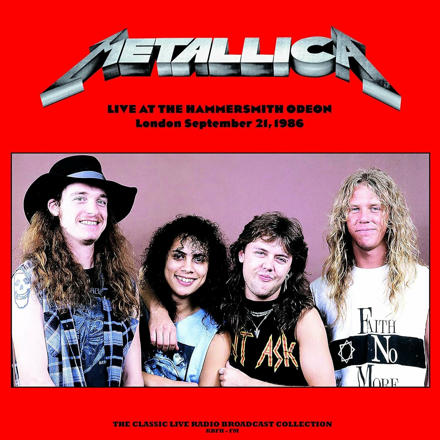 Виниловая пластинка Metallica. Live At The Hammersmith Odeon, London 1986. Red Marble (LP)