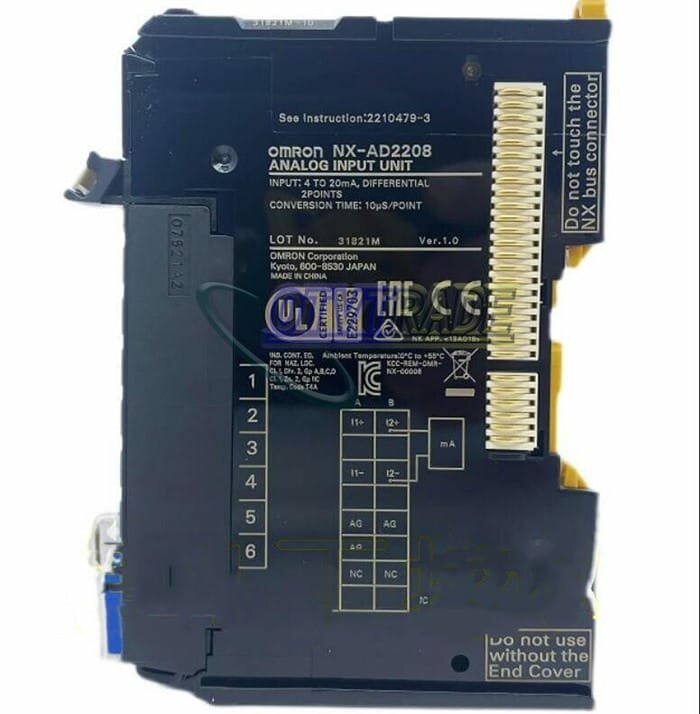 Модуль Omron Analog Input Module NX-AD2208 — фото 1