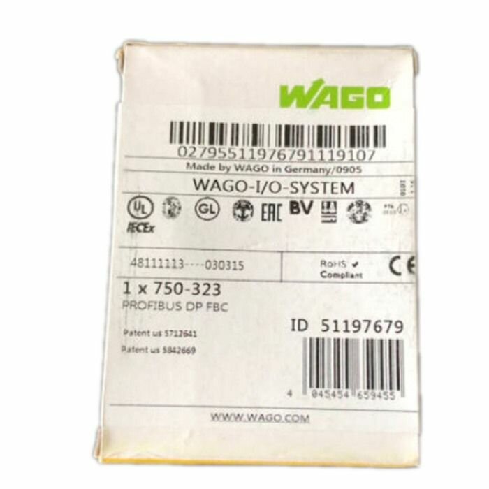 Модуль WAGO 750-323 Profibus DP module 750-323