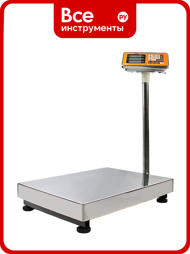 Весы торговые Shtapler PW 300 40х50 см 71057097
