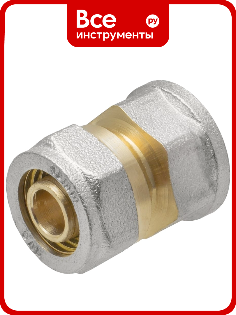 Соединитель патрубок 16х1/2" ц/г Rvc RC 00645