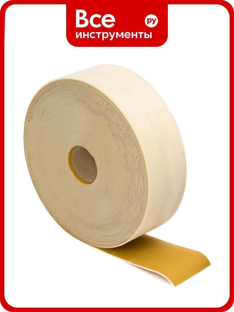Шлифовальная губка GOLD в рулоне P400, 115 мм, 25 м TILFLEX TL28-G400