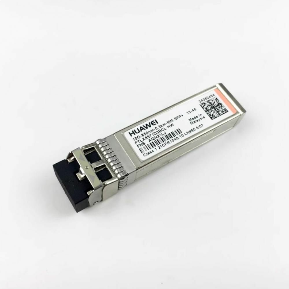 Трансивер Huawe* 34060494 OMXD30001 10GBASE-SR LC MMF 0.3km SFP+ 0 C to 70 C (34060494)