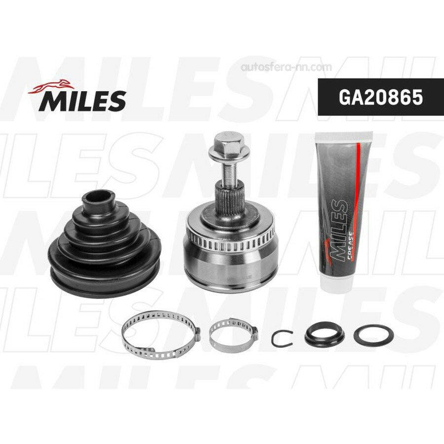 MILES GA20865 ШРУС AUDI A4 I/A6 II/SKODA/VW PASSAT V 1.6-2.3 94-08 нар.