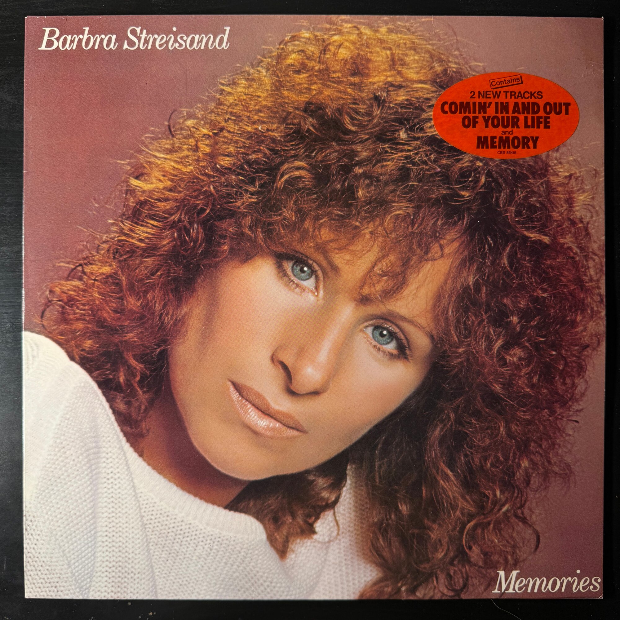 Виниловая пластинка Barbra Streisand - Memories (Holland 1981г.)