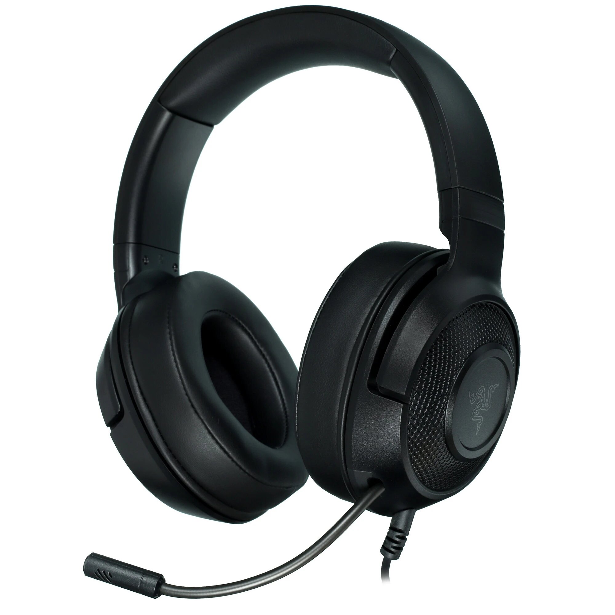 Razer Kraken X Lite черный 2019,охватывающие,проводной, кабель 1.3 м,12 Гц - 28000 Гц