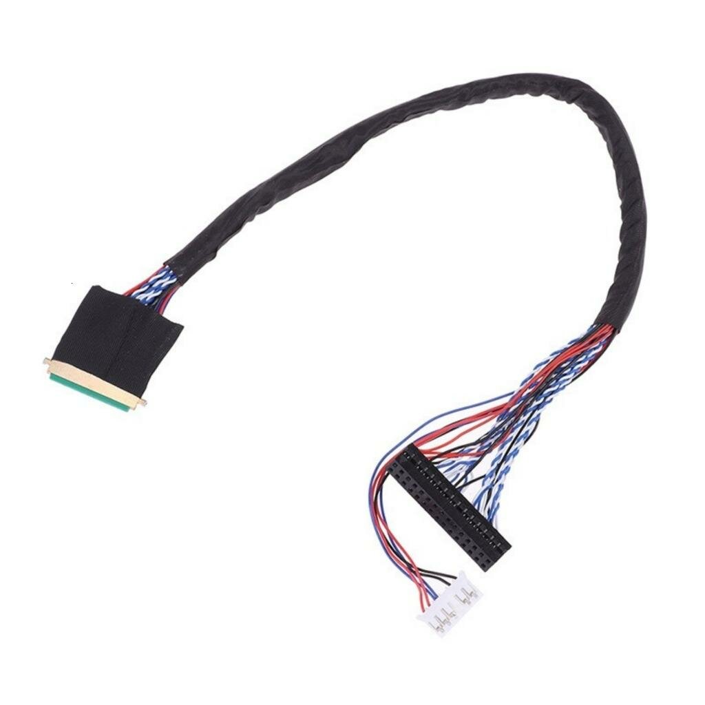 Кабель LVDS для LED-дисплея, 40 контактов, Двойные 6 линий 25 см