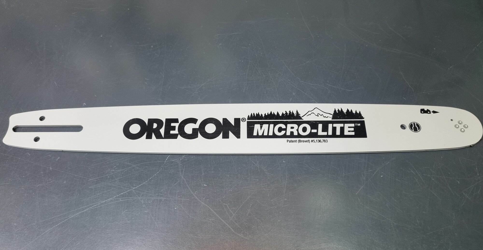 Шина Oregon Micro-Lite, 72 зв, 325", 1,3 мм, 18"/45 см, для бензопилы Husqvarna 136/141, арт.180MLBK041