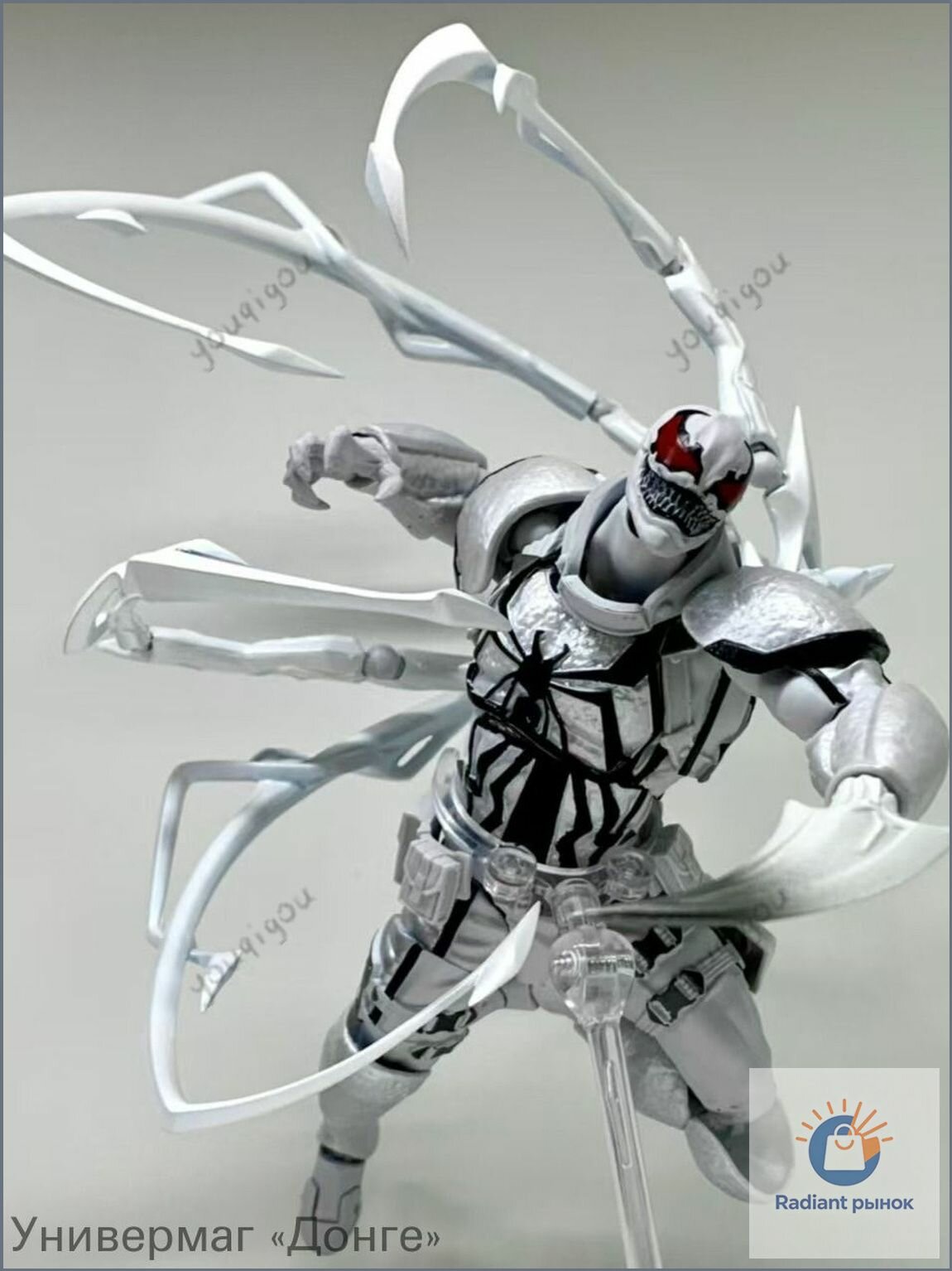 Марвел Фильмы фигурка Веном/Venom, Anti-Venom, Куклы с подвижными конечностями