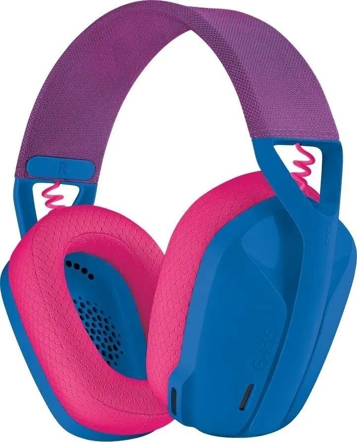 Гарнитура беспроводная Logitech Headset G435 LIGHTSPEED Wireless Gaming BLUE - Retail