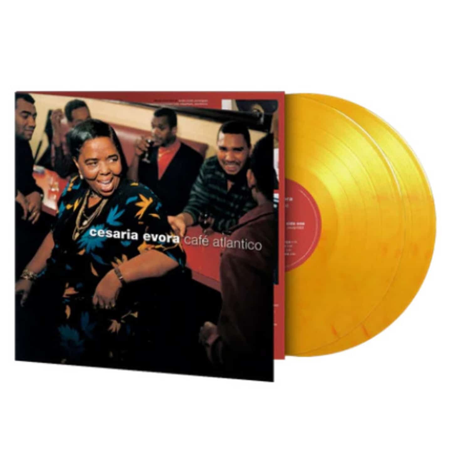 Cesaria Evora. Cafe Atlantico (2LP Ltd Gold/Виниловая пластинка)