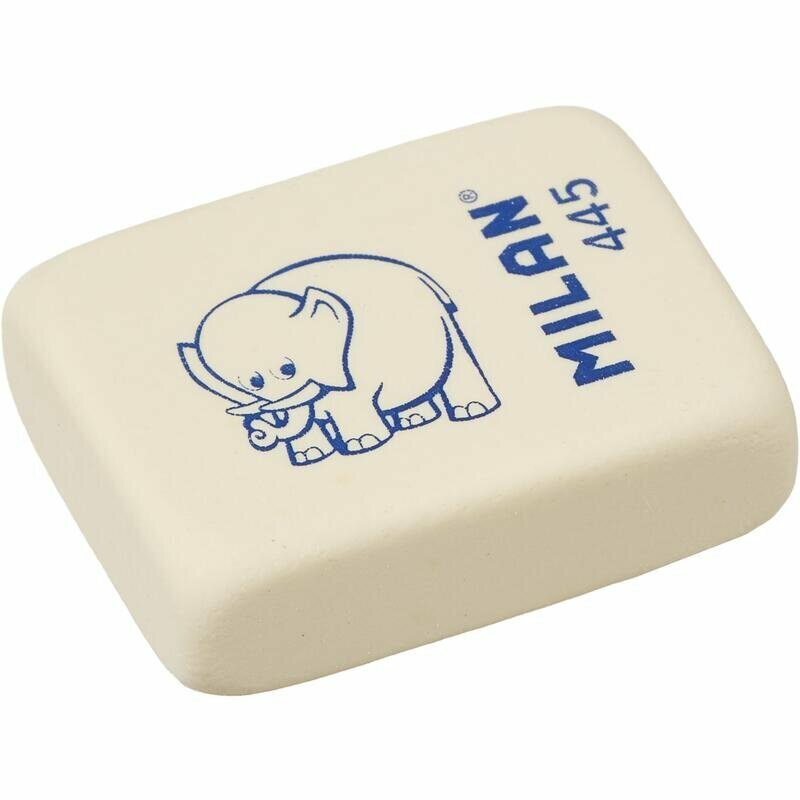 Ластик каучуковый Milan CMM445, в асс-те, 1032903