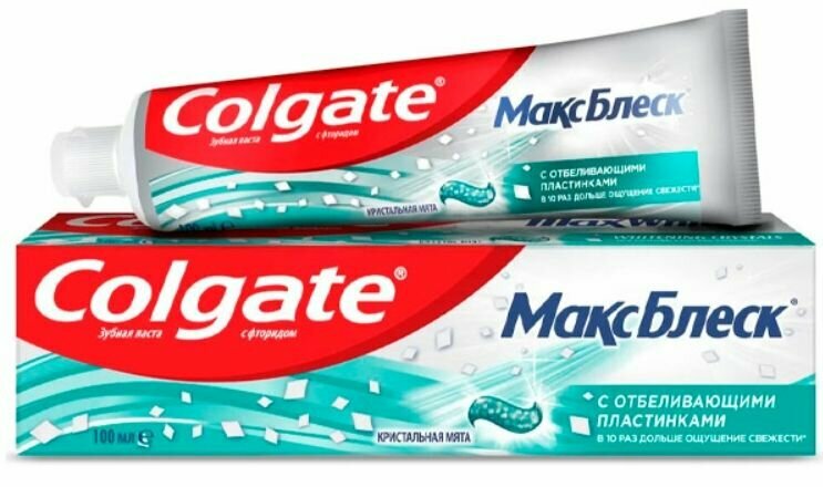 Colgate Зубная паста Максимальный блеск, 100 мл