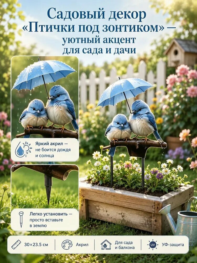 Фигурка садовая