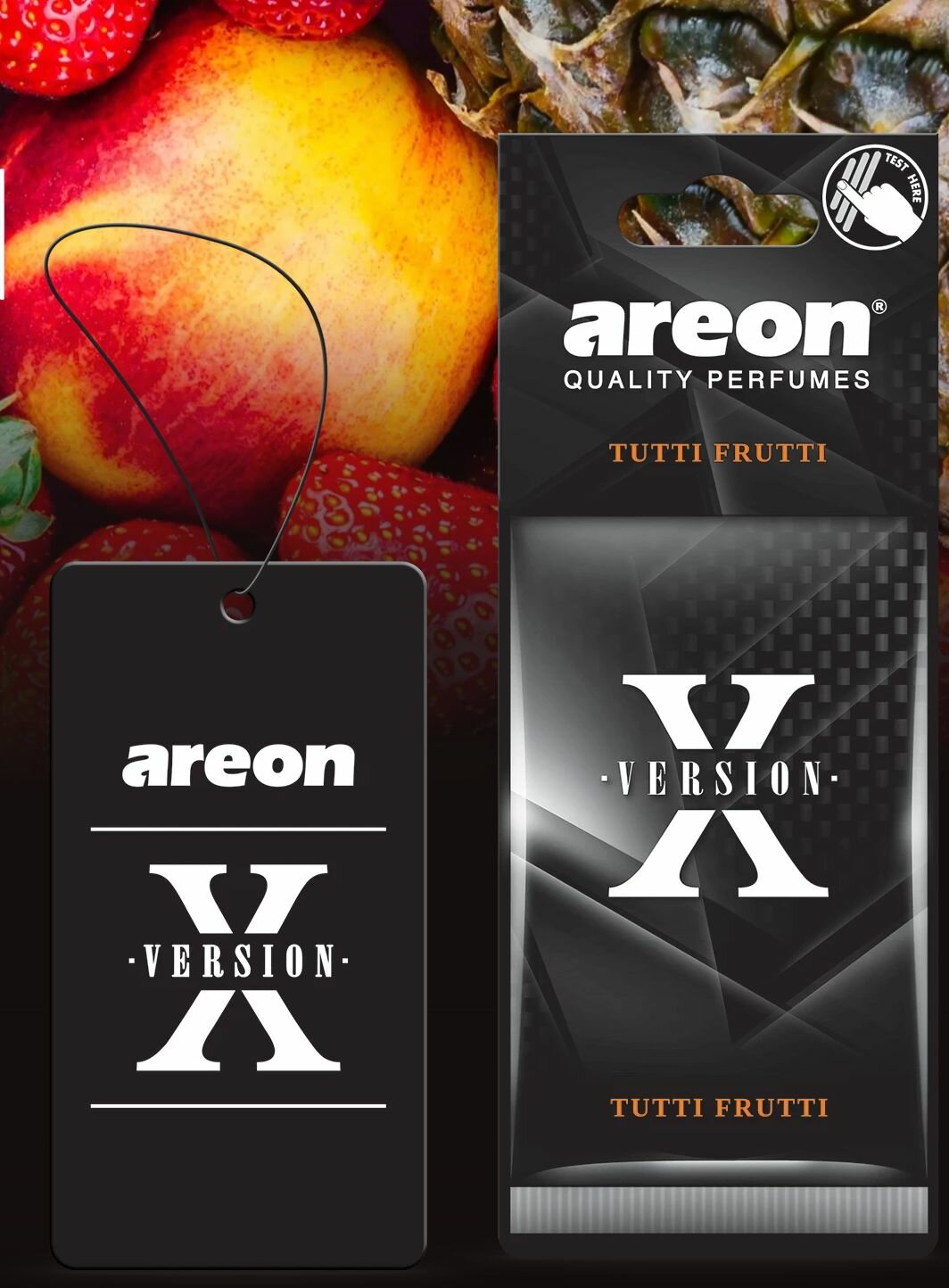 Ароматизатор для автомобиля Areon X Tutti Frutti