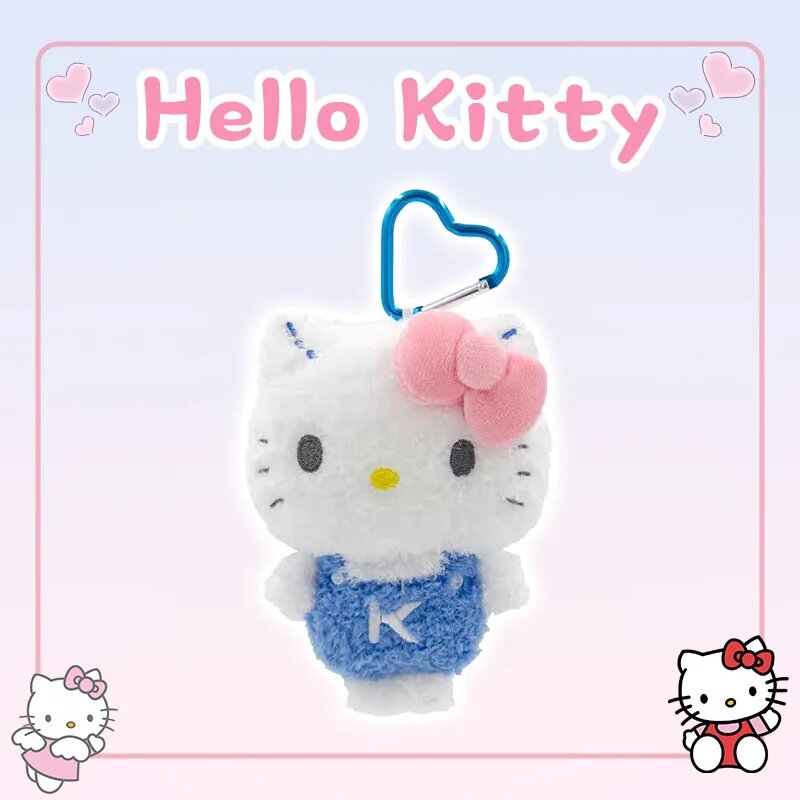 MINISO Брелок-игрушка Sanrio Hello Kitty Melody Cinnamoroll Keroppi Badbadtz-Maru в стиле аниме, подарок на день рождения,