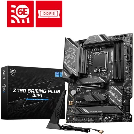 Материнская плата MSI Z790 GAMING PLUS WIFI (LGA1700, ATX)