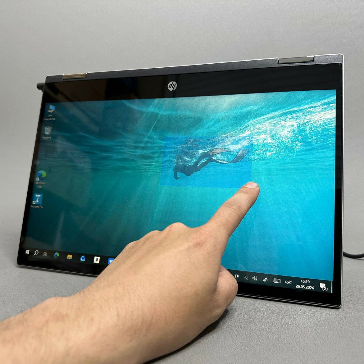 14'' Сенсорный ноутбук-трансформер HP Pavilion x360 Convertible 14-dw0016ur (286T5EA) черный
