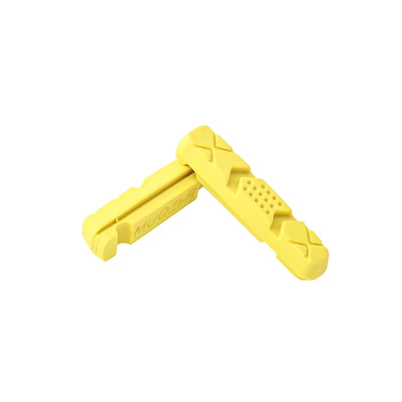 Тормозные колодки MUQZI Bike Brake Pads черные Желтый, Yellow for Alloy Rim