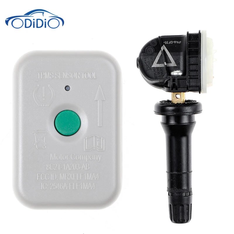 TPMS Датчик давления шин с инструментом, 8C2T1A203AB, Color: A set