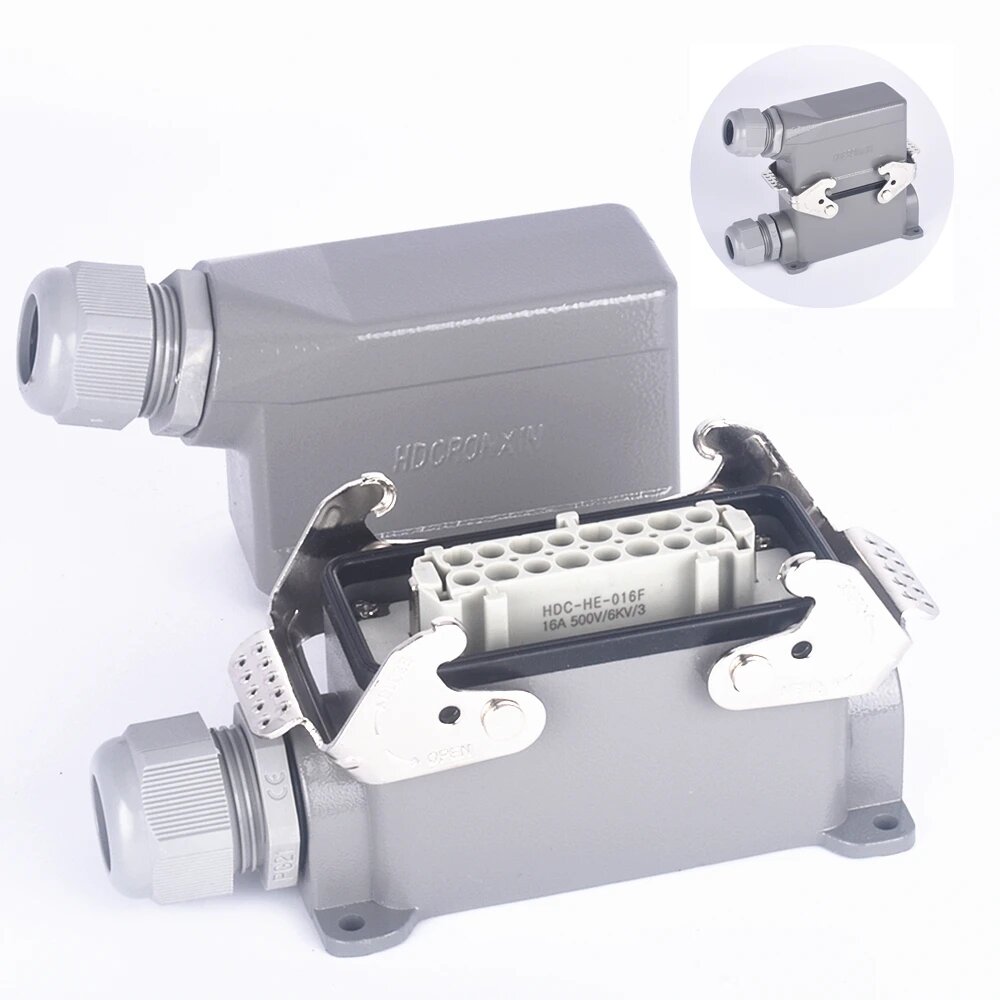 HDC HE-016F разъём авиационный 415V 16А