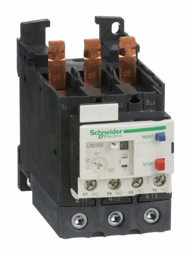 Реле перегрузки тепловое LRD350 Schneider Electric 37-50A.