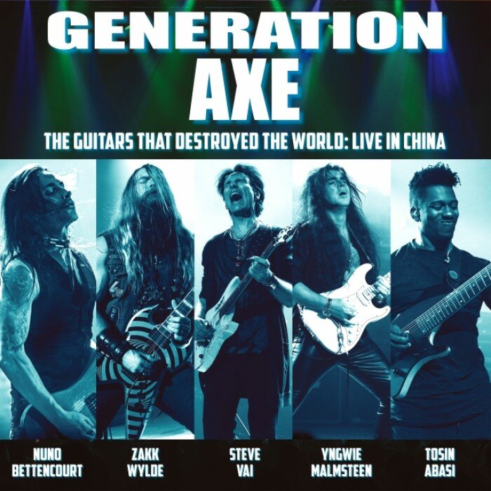 Generation Axe. The Guitars That Destroyed The World (Live in China) (CD Jewel Case)