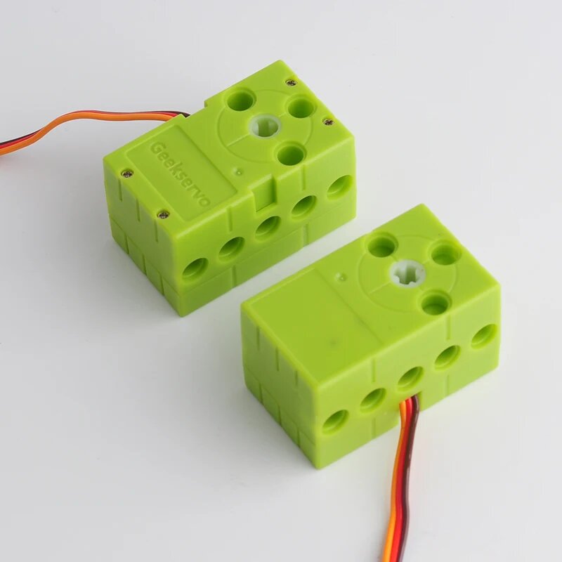 Мини программируемый сервопривод Geekservo 0.7кг/2кг Зеленый, 2 PCS Green