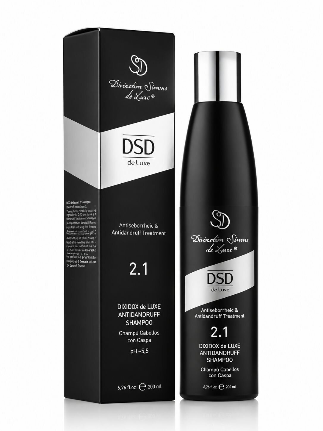DsD de Luxe, 2.1 Dixidox de Luxe Antidandruff shampoo, Шампунь от перхоти, 200 мл