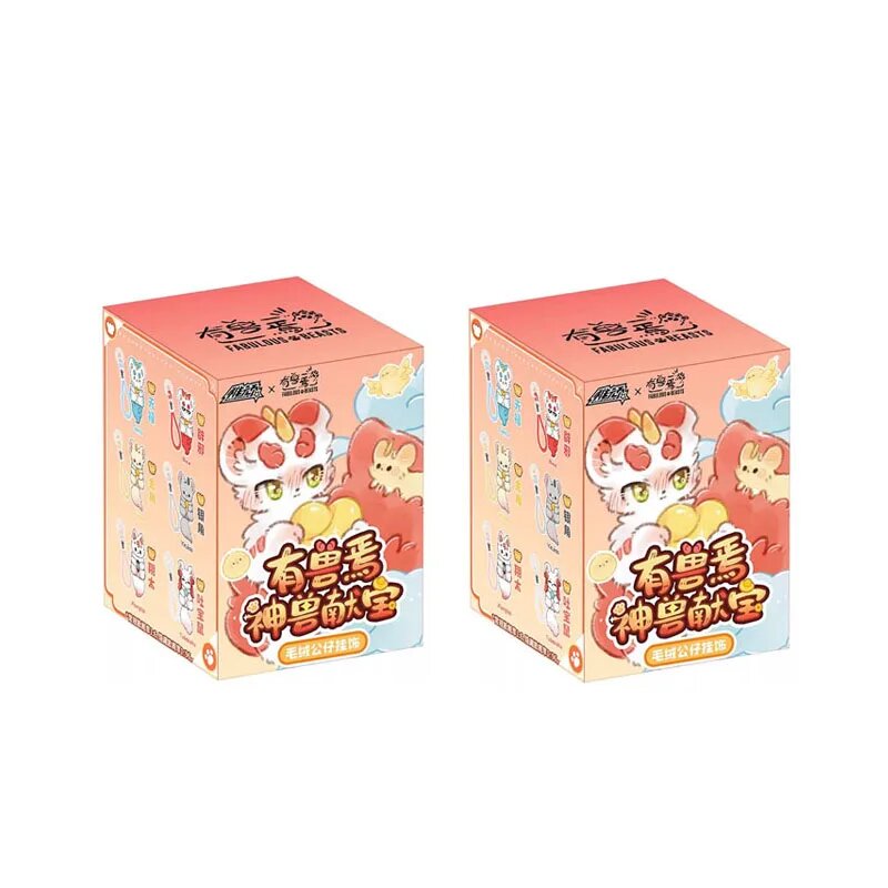 Фигурки-сюрпризы ZhiWan Сказочные звери, 2шт, цвет: Random box