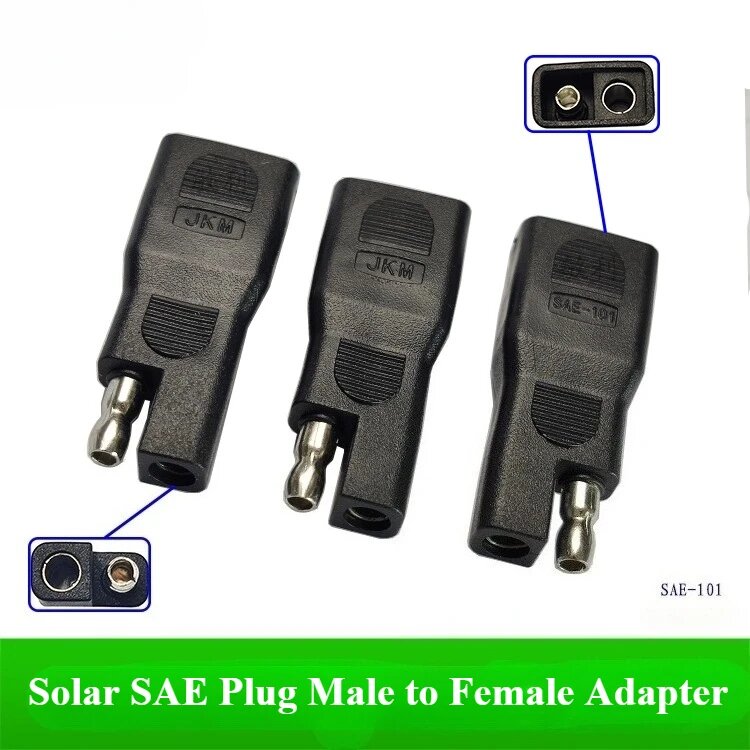 SAE кабель для солнечной панели 14AWG 20A BK SAE Male Female