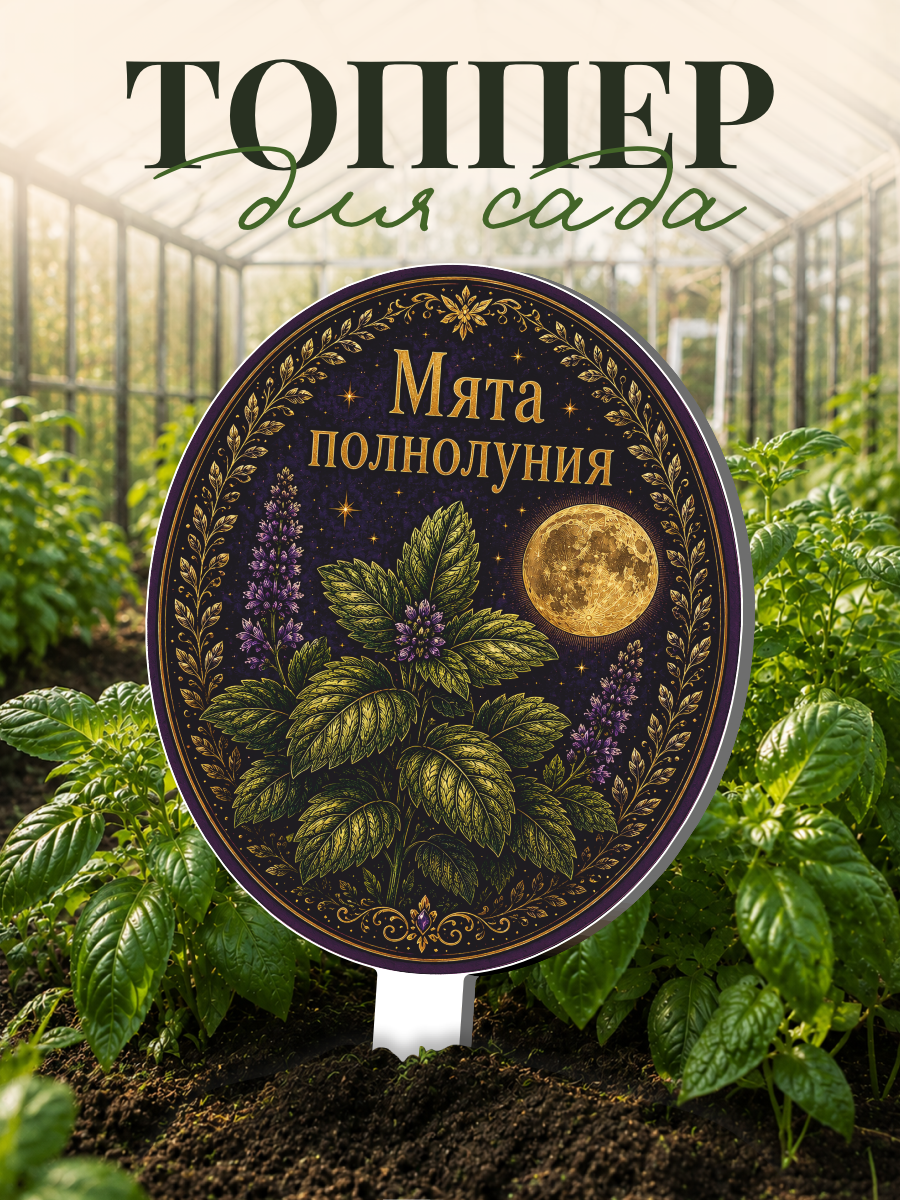 Фигурки для сада Мята - Растение