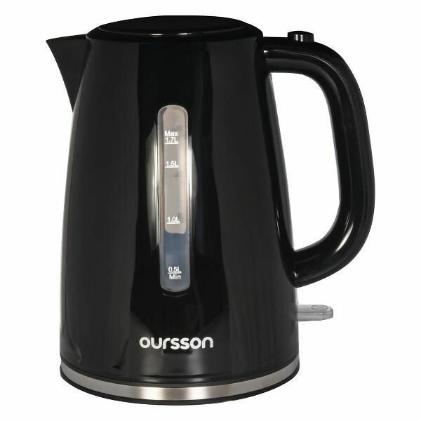 Электрочайник Oursson KE1714P/BL черный