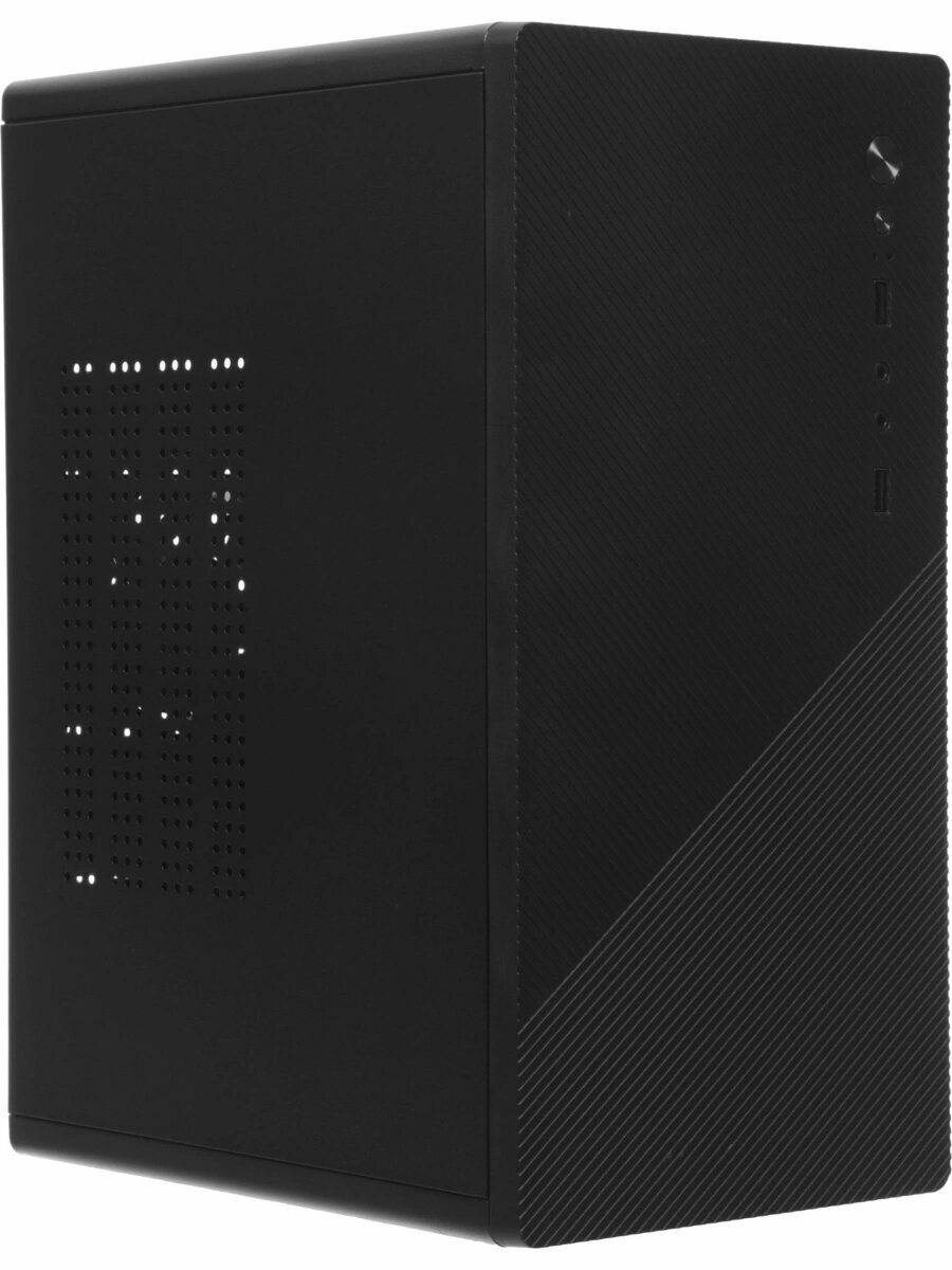Корпус Accord Entry ACC-2054B only less than 215*236 черный без БП mATX 1x80mm 2xUSB2.0 audio