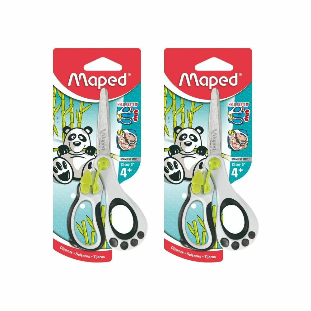 Maped/ Ножницы "Koopy" для детей закругленные, 130 мм, 2 шт