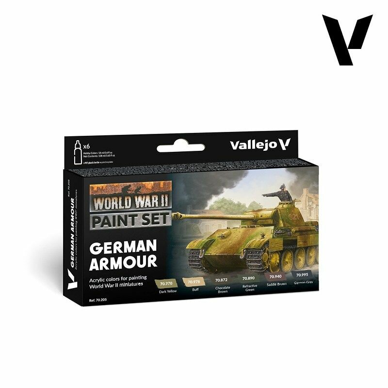 Набор красок 70205 German Armour Vallejo 70205