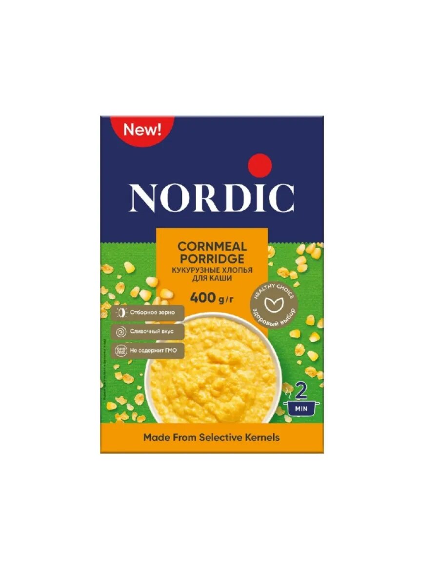 NORDIC Хлопья кукурузные 400 г