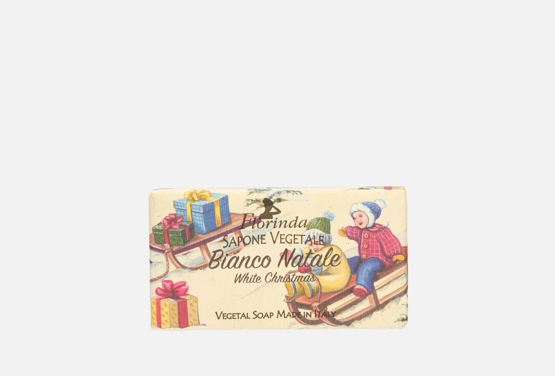 FLORINDA Bianco Natale Туалетное мыло 100г