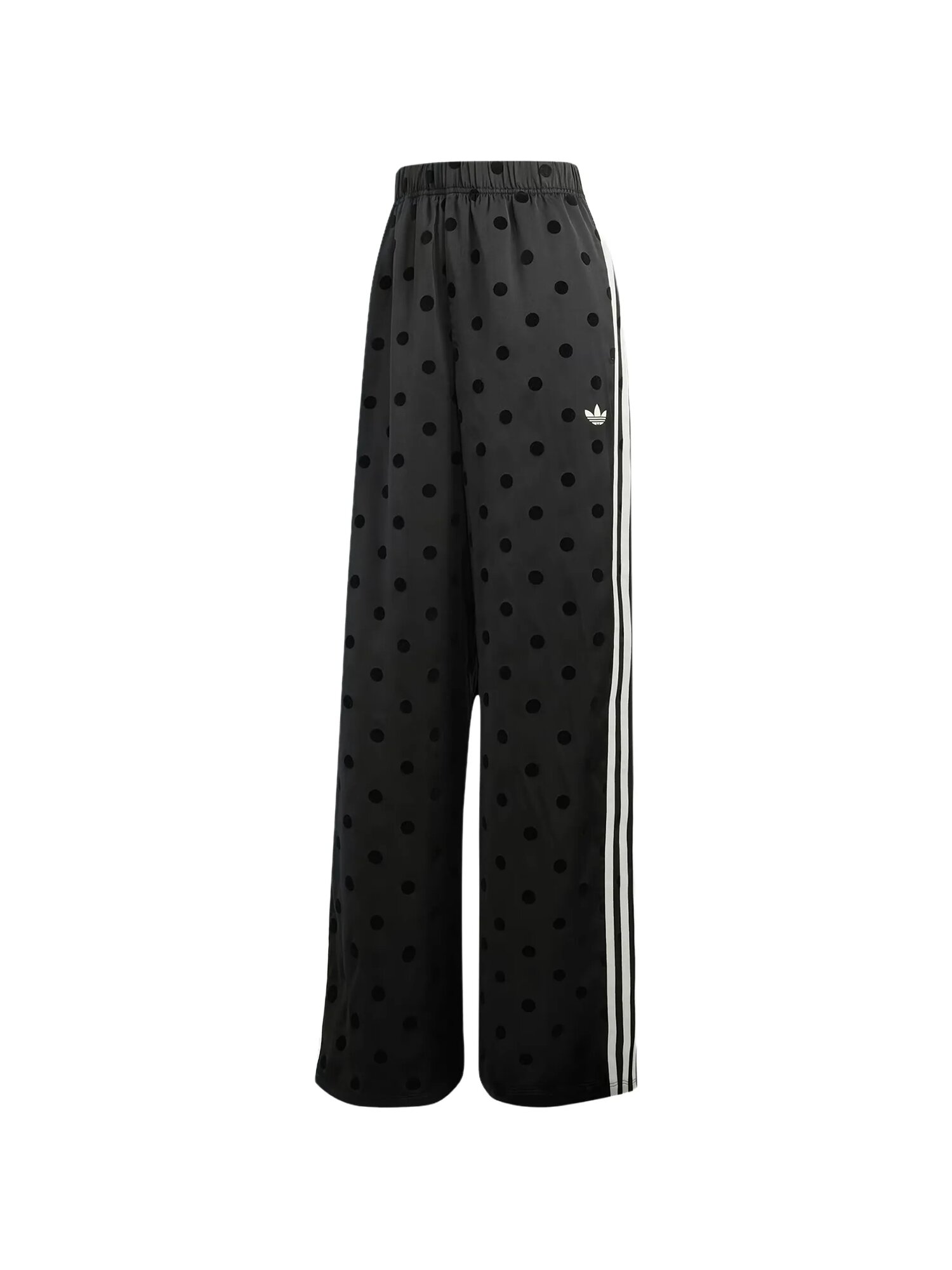 Брюки adidas Polka-dot satin track pants, размер L-XL, черный